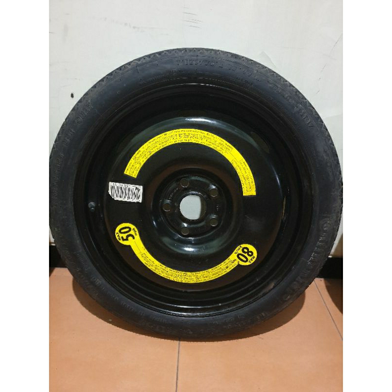 Jual Velg Ban Serep Cadangan Temporary r18 VW pcd 5x114 | Shopee Indonesia