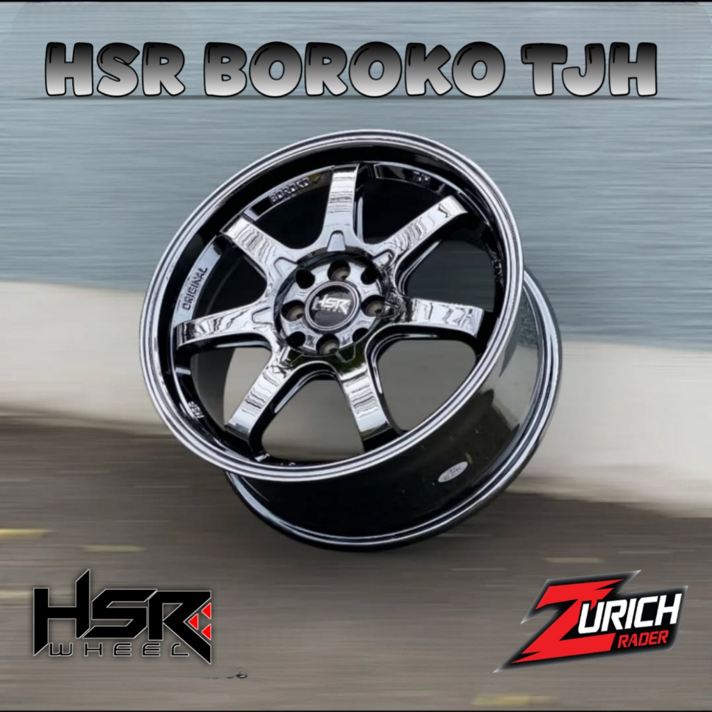 Jual Velg Mobil R17 Hsr Wheel Tjh Pelek Racing Ring 17 Alvez Vinfast Freed Mobilio Yaris Raize ...
