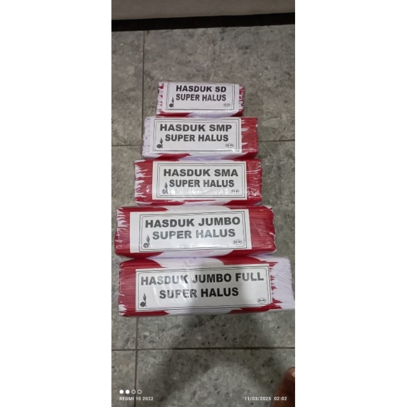 Jual (grosir) Hasduk Pramuka SD SMP SMA Jumbo (20) / Kacu Pramuka Jumbo ...