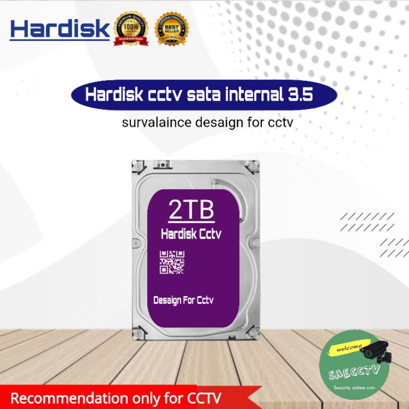 Jual HARDISK CCTV 2 TERA/HDD 2TB SATA INTERNAL 3.5 BEST FOR CCTV ...