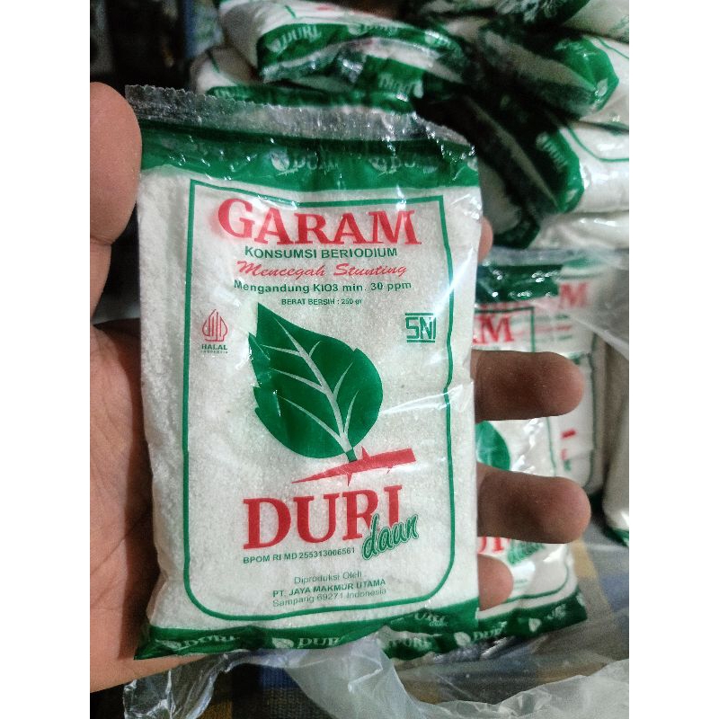 Jual [ PROMO 1 Ball isi 40 Pack] GARAM MEJA CAP DAUN 250gr TERMURAH DI ...