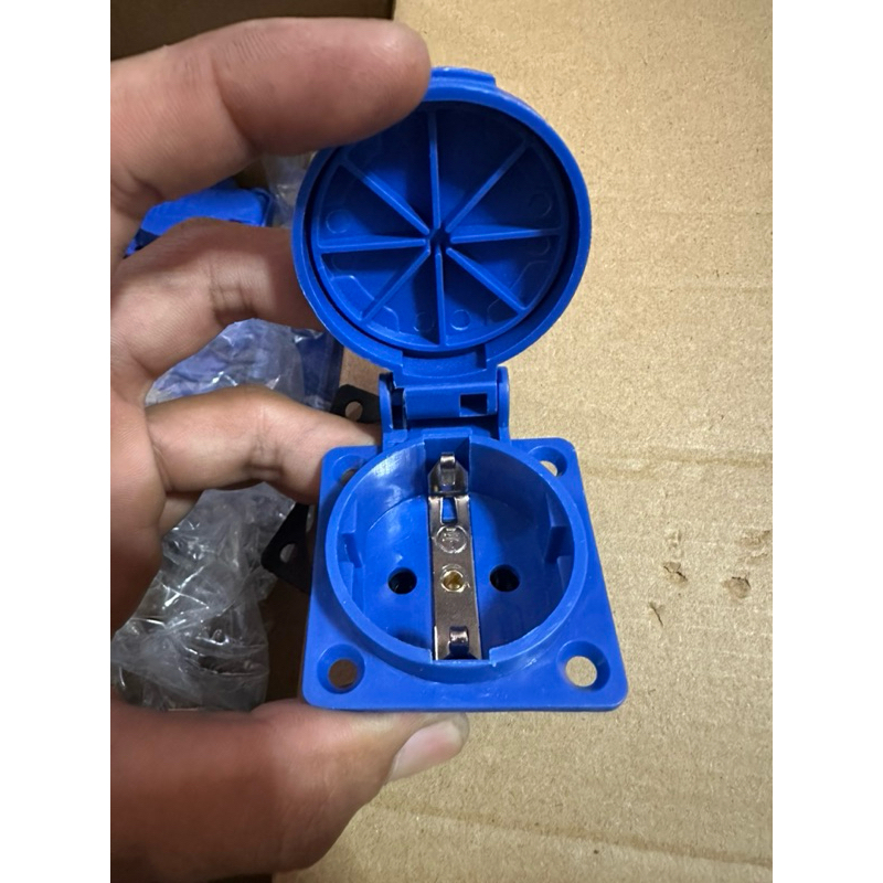 Jual Panel mounting Steker 2 pin 16 Amper Murah | Shopee Indonesia