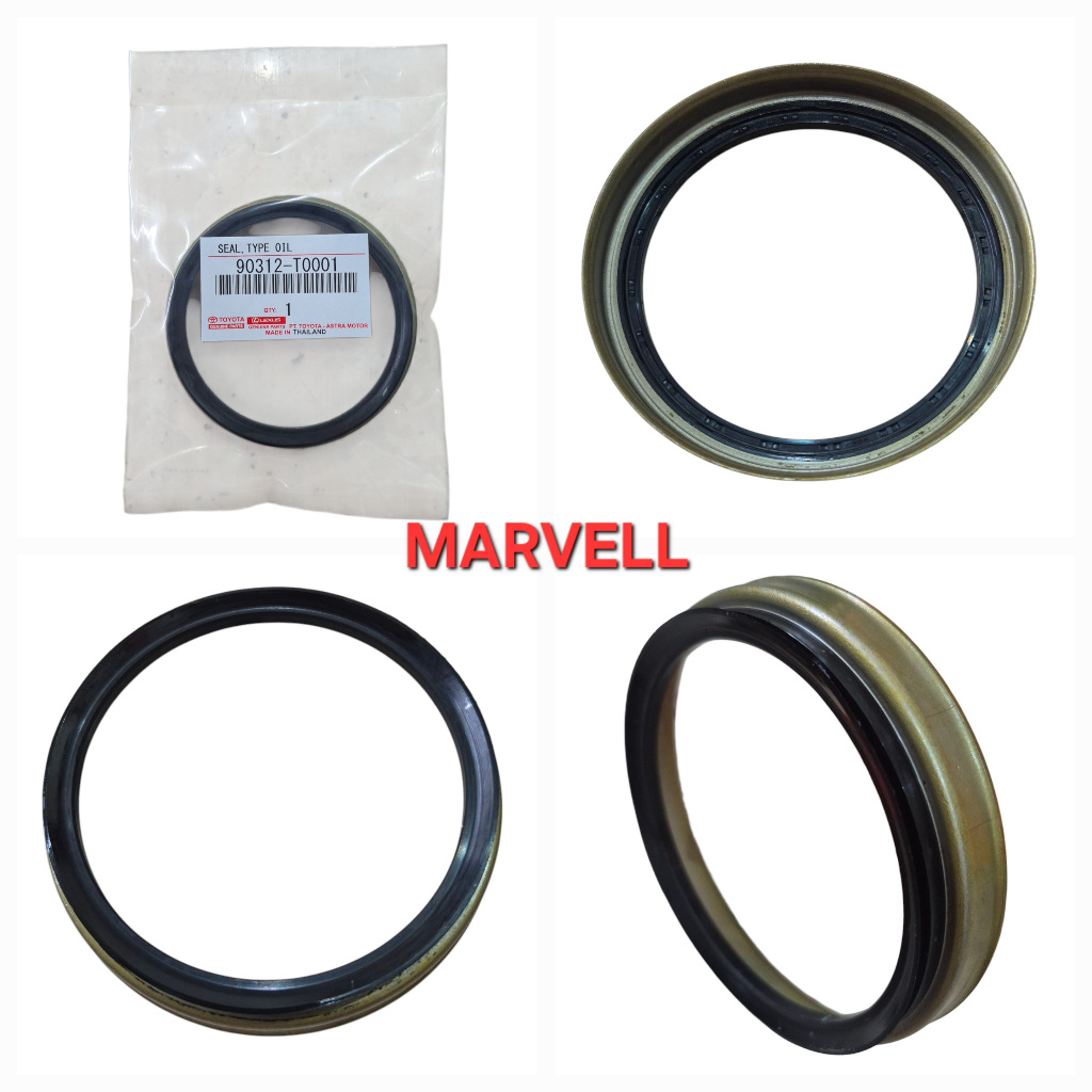 Jual OIL SEAL RODA DEPAN LUAR TOYOTA INNOVA FORTUNER HILUX (90312-T0001 ...