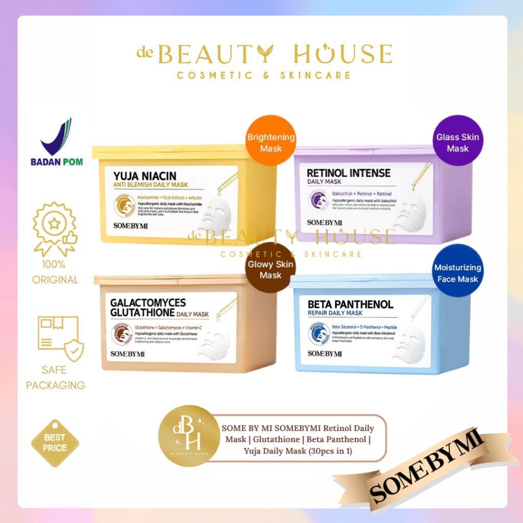 Jual SOME BY MI SOMEBYMI Retinol Intense Daily Mask | Glutathione Daily ...