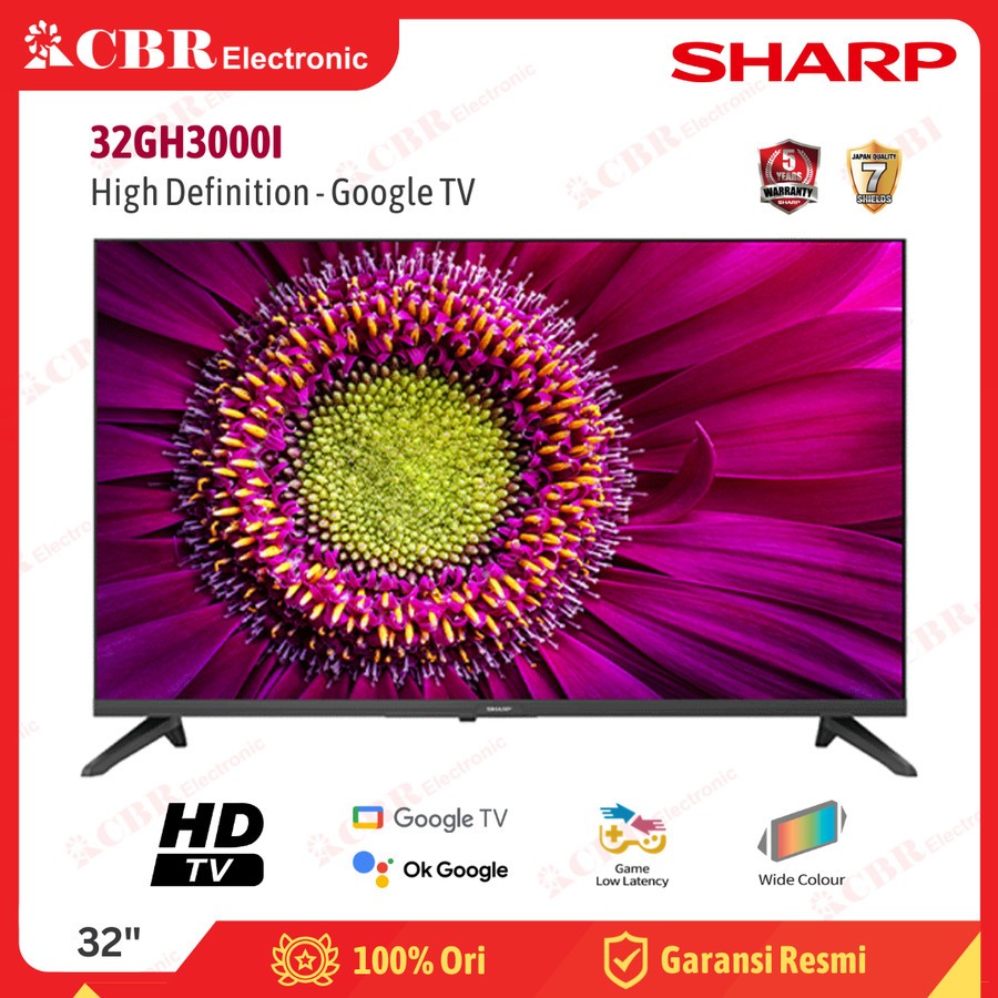 Jual TV SHARP 32 inch LED 32GH3000I ( HD- Google TV ) - Batam | Shopee ...