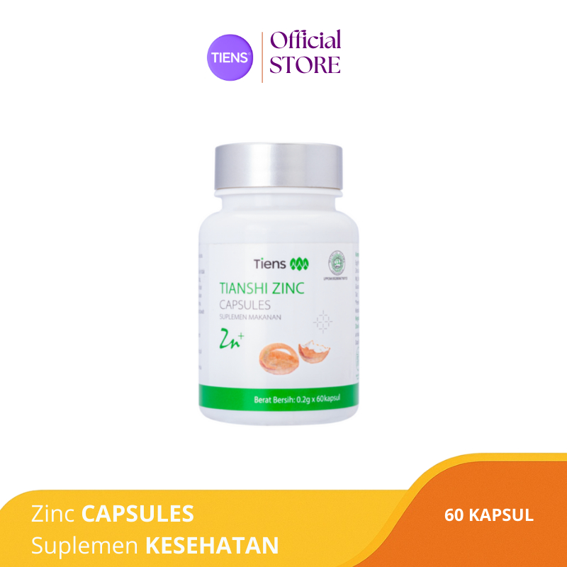 Jual Nutrisi Anak Zinc Capsules Original 60 Kapsul Dilengkapi Bubuk ...