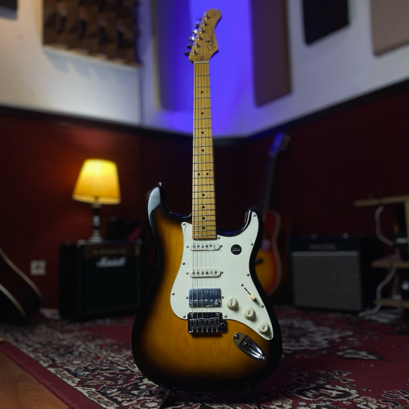 Jual GITAR ELECTRIC FENA METAMORFOSIS STRATOCASTER 2 TONE SUNBURST ...