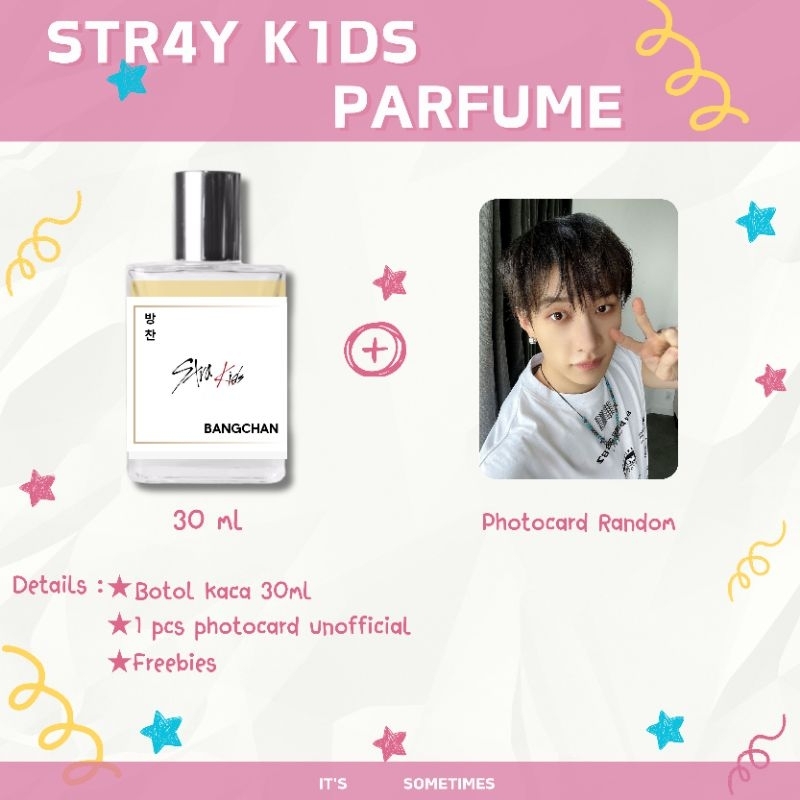 Jual [READY] PARFUM KPOP STR4Y K1DS 30ML FREE PHOTOCARD GIFT SET KPOP ...