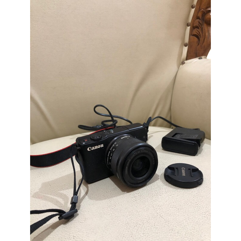 Jual Camera Canon Eos M10 mirrorless 15-45mm preloved/Camera canon ...