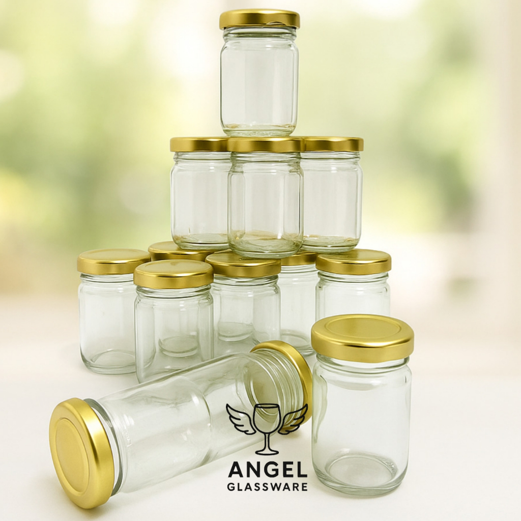 Jual / 10 ( SEPULUH) PCS 120ml Botol Kaca Silinder Bulat 120ml BARU ...