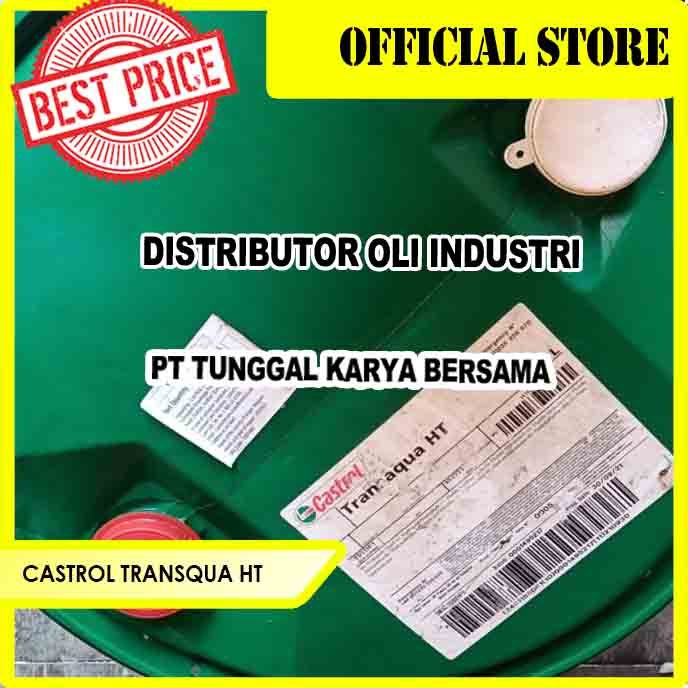 Jual CASTROL TRANSAQUA HT or HT 2 ( Water Based - Hydraulic Oil ...