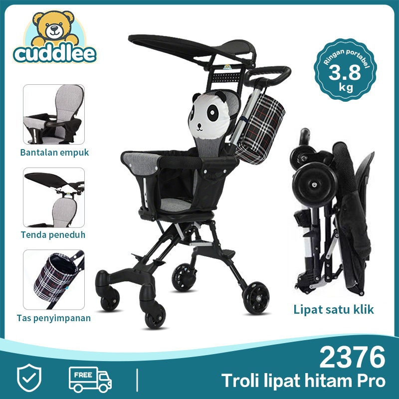 Jual Cuddlee Stroller Baby Lipat Traveling 2376 - Kereta Dorong Bayi 2 ...