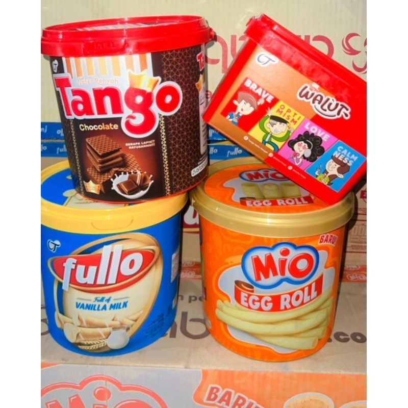 Jual Tango wafer coklat Jar toples 240gram exp 2026 aneka jajan timba ...