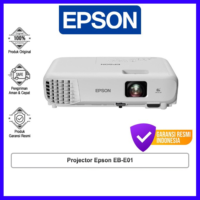 Jual PROYEKTOR EPSON EB-E01 EBE01 EB E01 XGA pendamping EB-E500 EB E500 | Shopee Indonesia