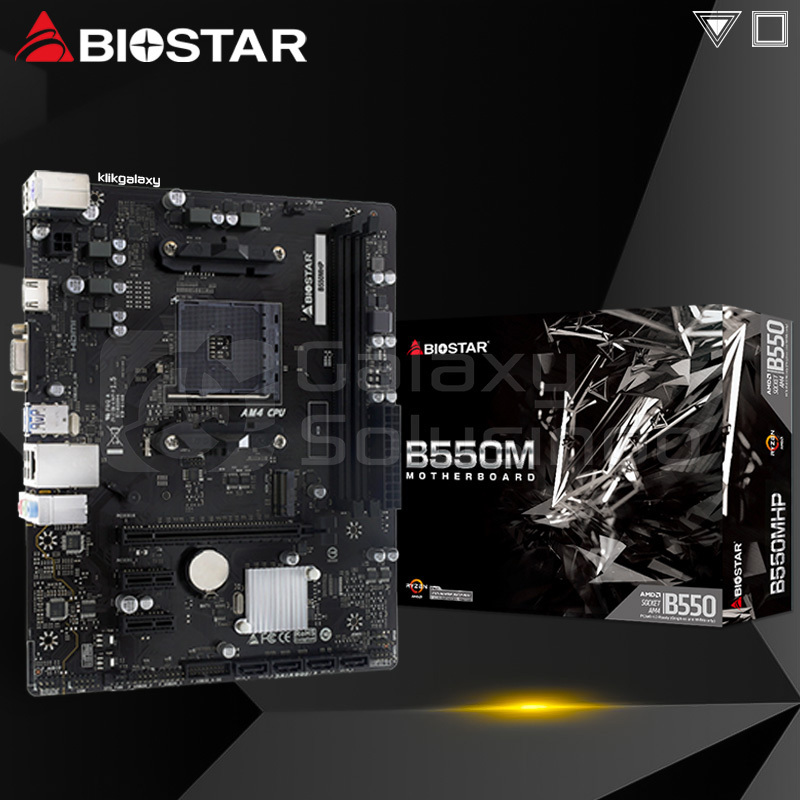 Jual BIOSTAR B550MHP - AMD B550 AM4 DDR4 Motherboard | Shopee Indonesia