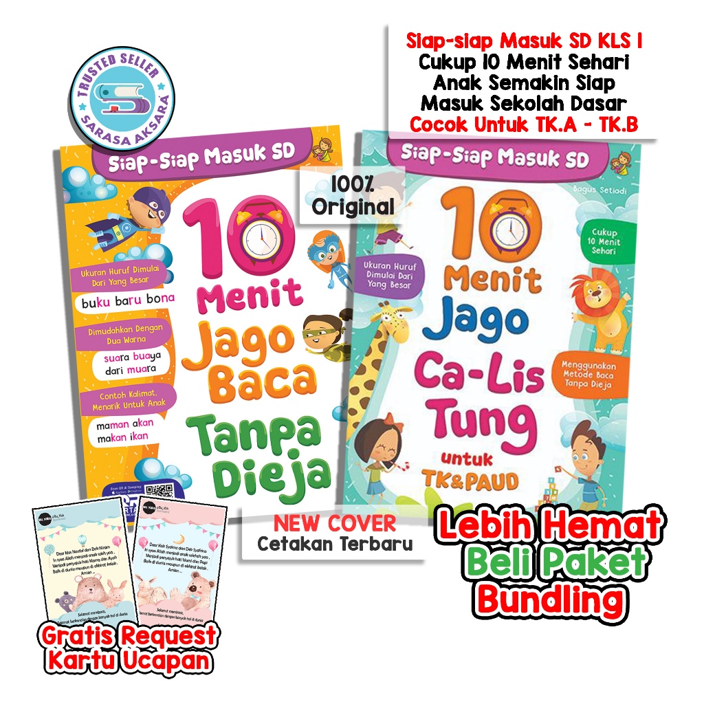 Jual Buku Calistung Persiapan Masuk SD Jago Calistung Anak Tk Paud ...