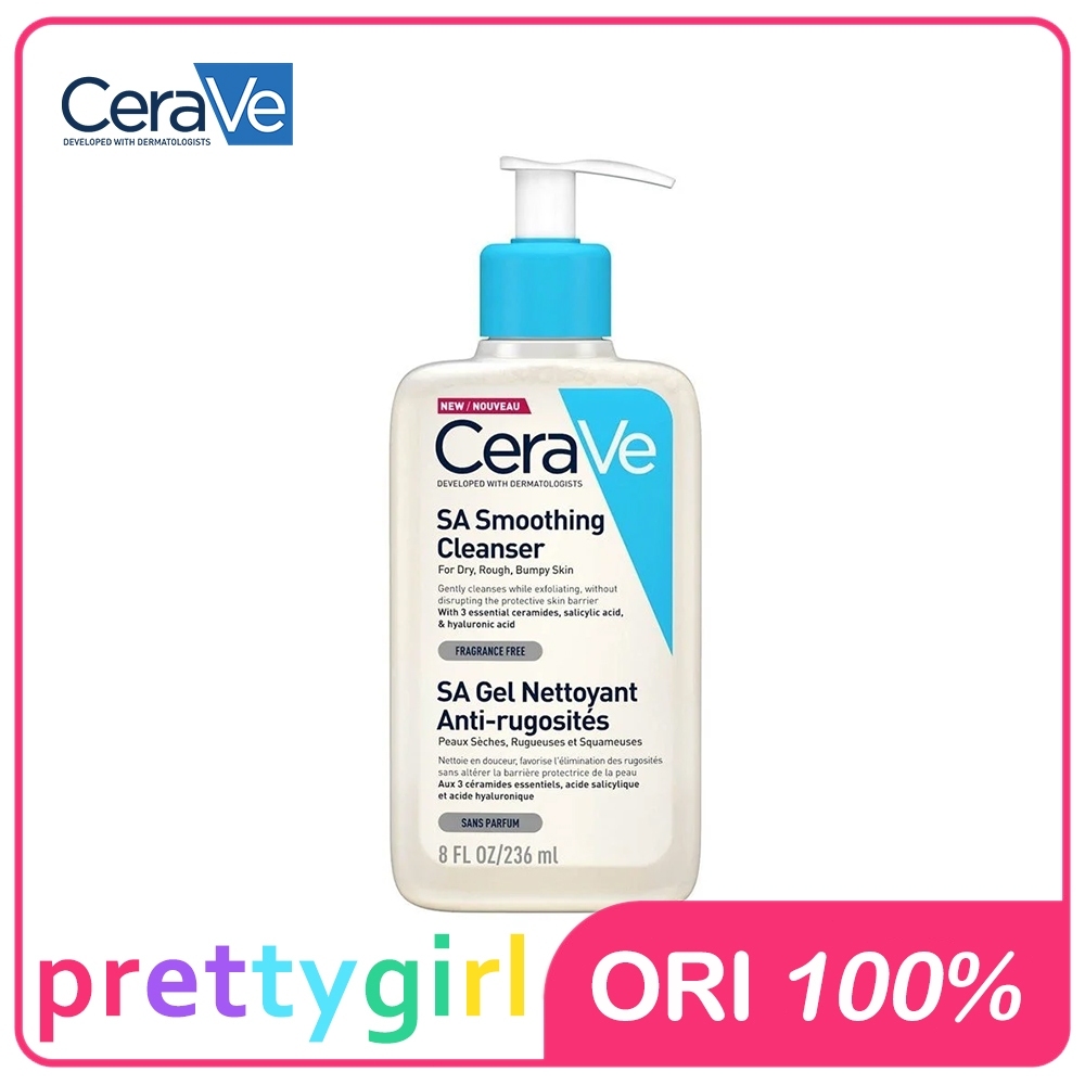 Jual CERAVE SA Smoothing Cleanser / Cerave SA Cleanser CeraVe Salicylic ...