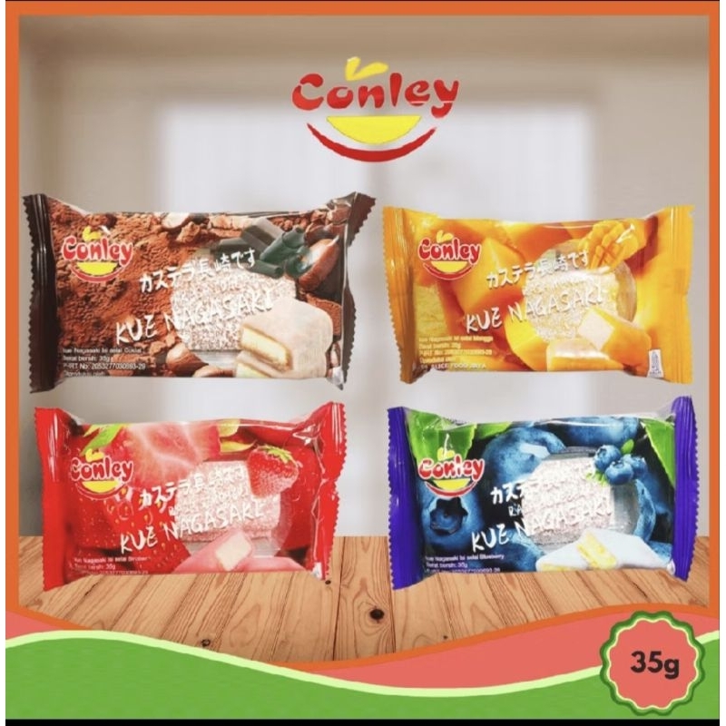 Jual MOCHI NAGASAKI CONLEY isi 5 BUNGKUS/ NAGASAKI BOLU MOCHI | Shopee ...