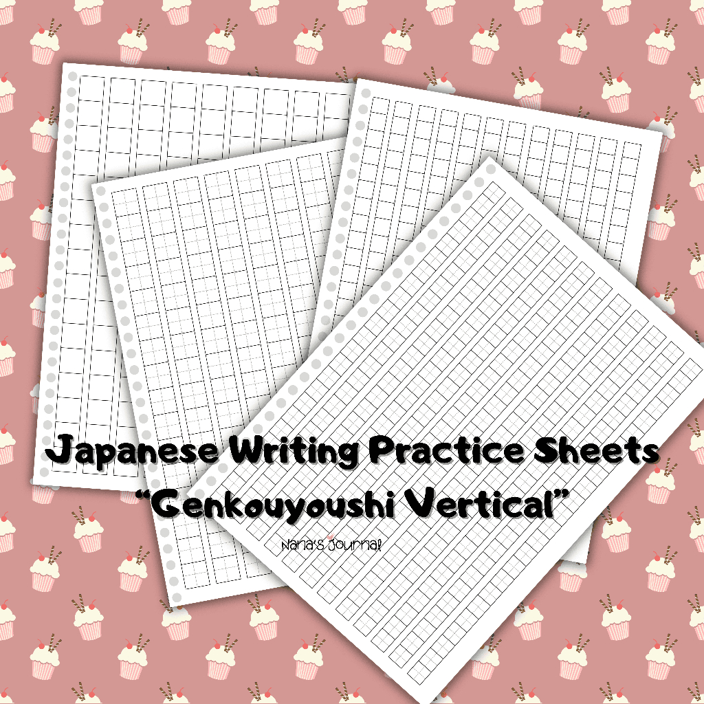 Jual Loose Leaf Isi Binder B5 Latihan Menulis Japanese Genkouyoushi ...