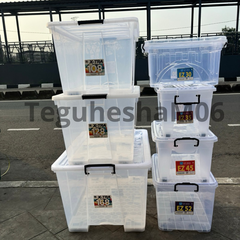 Jual Promo Container Box Ezy Clear Kontainer Box Ezy Bening 10 15 18 30 ...