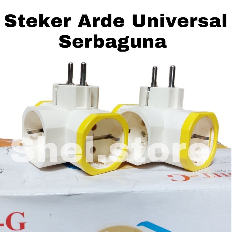 Jual BRIGHT-G STEKER ARDE | STEKER T ARDE 3 CABANG | COLOKAN LISTRIK ...