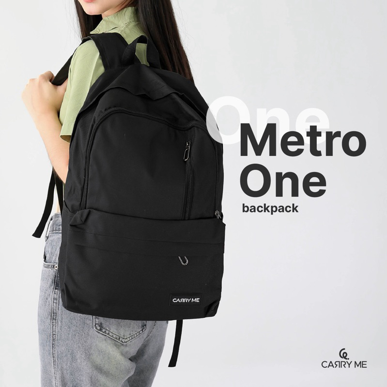 Jual Carry Me - Metro One Backpack / Ransel Wanita Pria | Shopee Indonesia