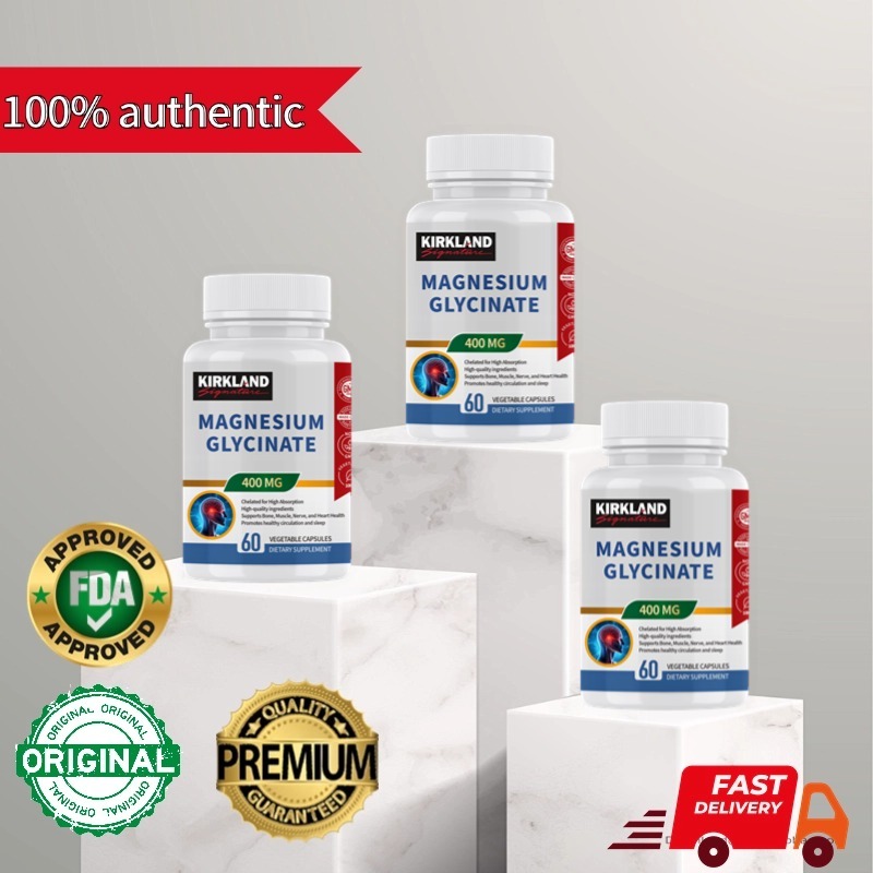 Jual Magnesium Glycinate 400 mg - Mendukung tidur, mendukung otot dan tulang, meredakan kejang ...