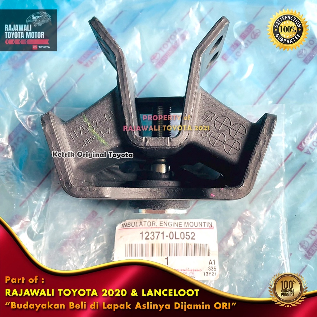 Jual NEW Engine Mounting Belakang Fortuner, Innova & Hilux 2004-2015 ...
