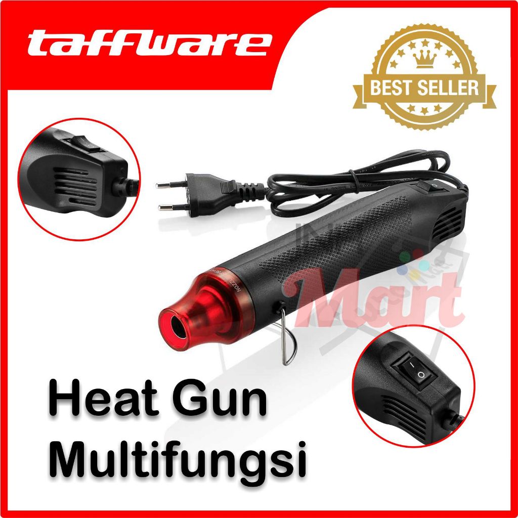 Jual Heat Gun Blower Electric Hot Air Vinyl 220V 300W QST220 Alat ...