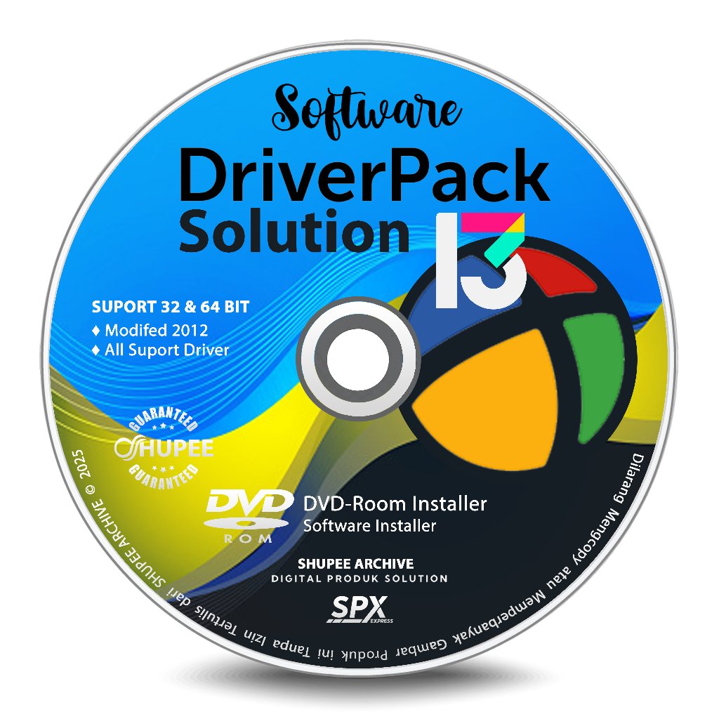 Jual CD/DVD Driver Pack Solution 13 Software | Shopee Indonesia