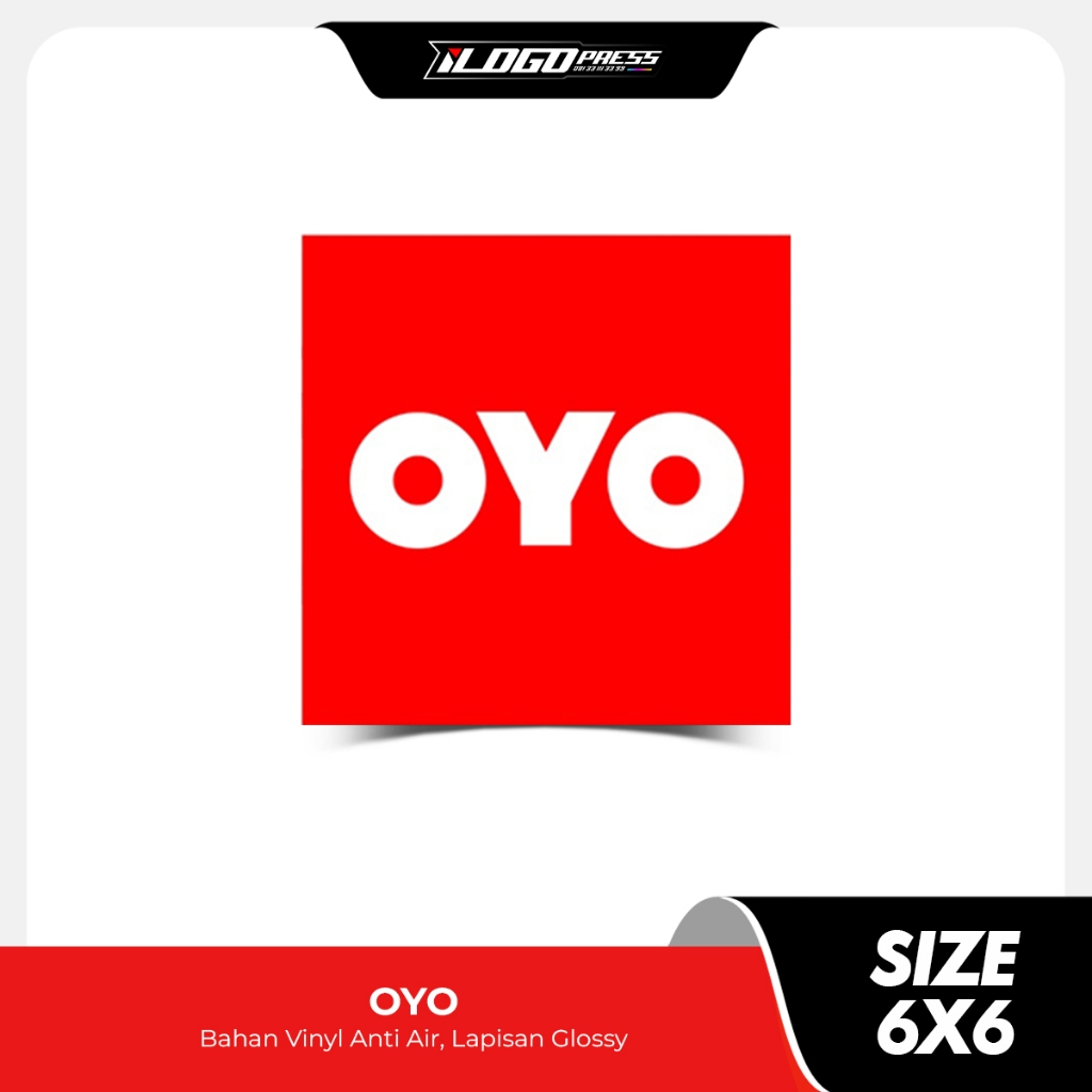 Jual OYO - Sticker Viral Bahan Vinyl Premium Anti Air Glossy | Shopee ...