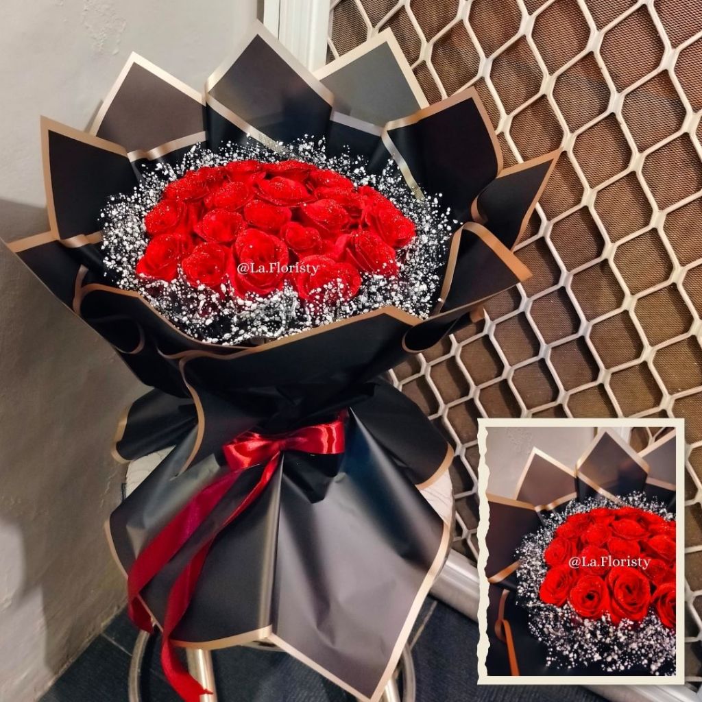 Jual 20 tangkai | BUKET BUNGA PREMIUM | ROSE BOUQUET | BUNGA ARTIFICIAL ...