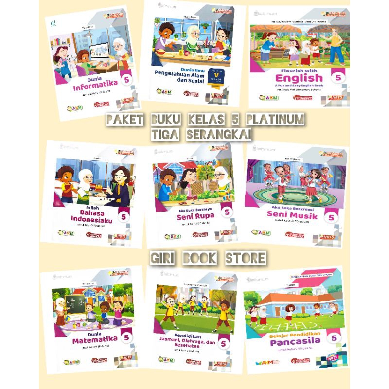 Jual Buku Platinum Tiga Serangkai Kelas 5 SD/MI Kurikulum Merdeka Revisi Terbaru | Shopee Indonesia