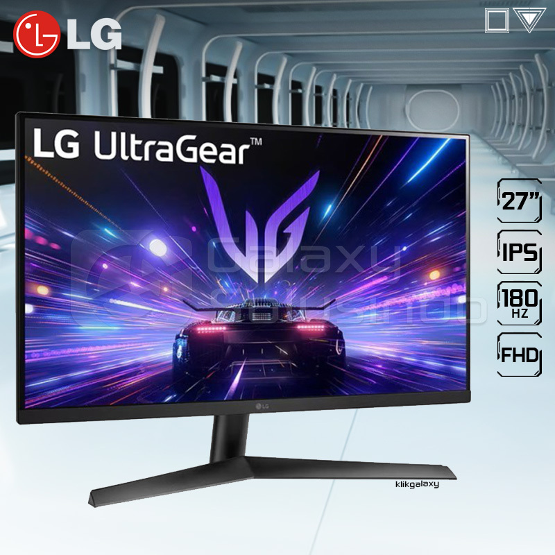 Jual LG 27GS60F-B UltraGear FHD IPS 27 Inch 180Hz 1ms G-Sync Gaming ...