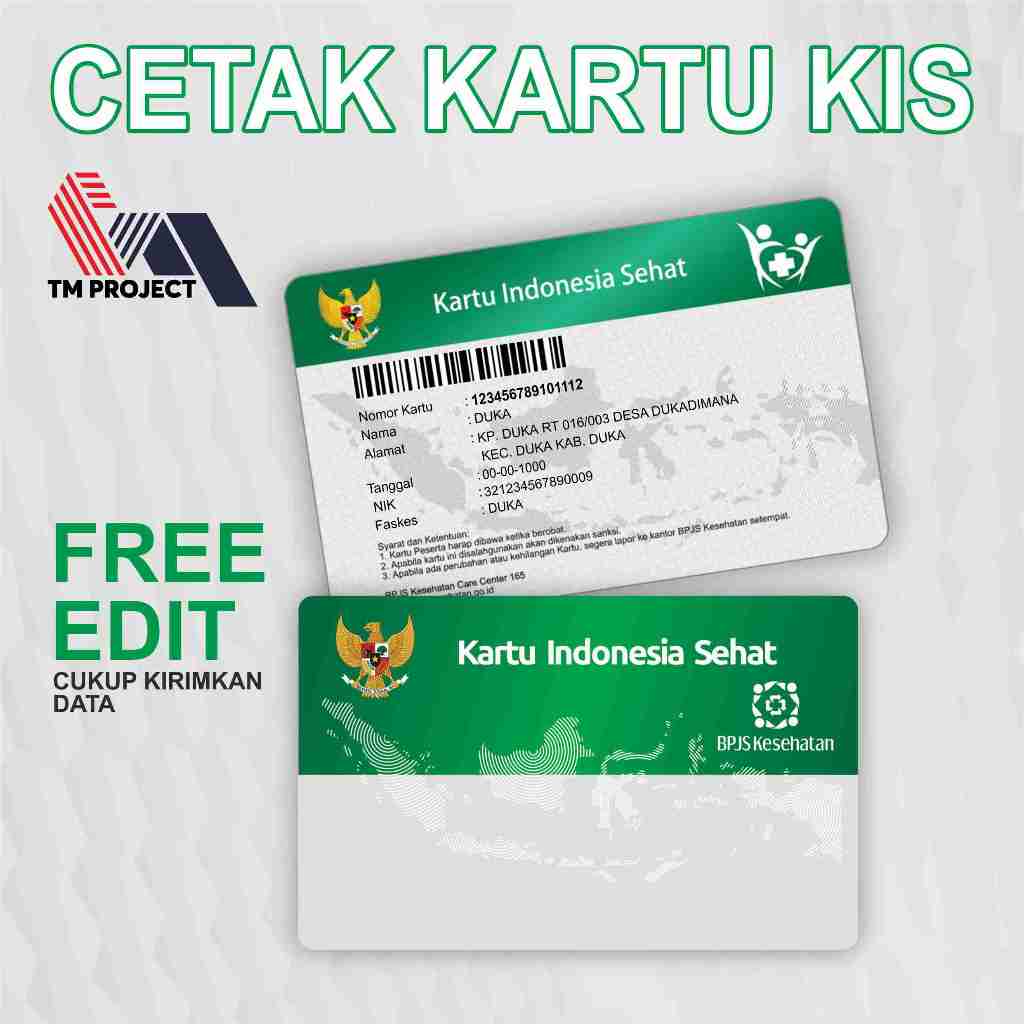 Jual Cetak Kartu KIS (Kartu Indonesia Sehat) | Shopee Indonesia