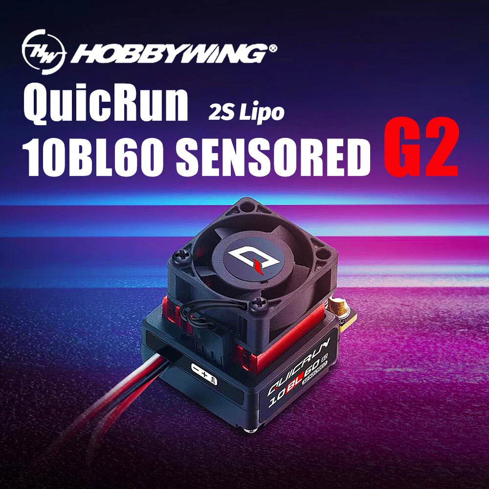 Jual Hobbywing quicrun 10BL60 G2 sensored T plug ESC brushless for rc ...