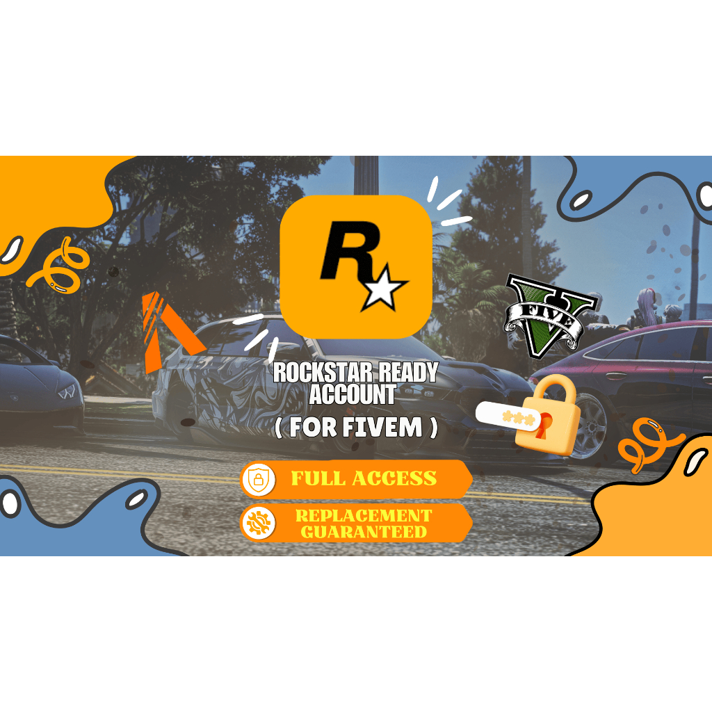 Jual Fivem Account | Akun Rockstar | GTA V Social Club | Fresh ...