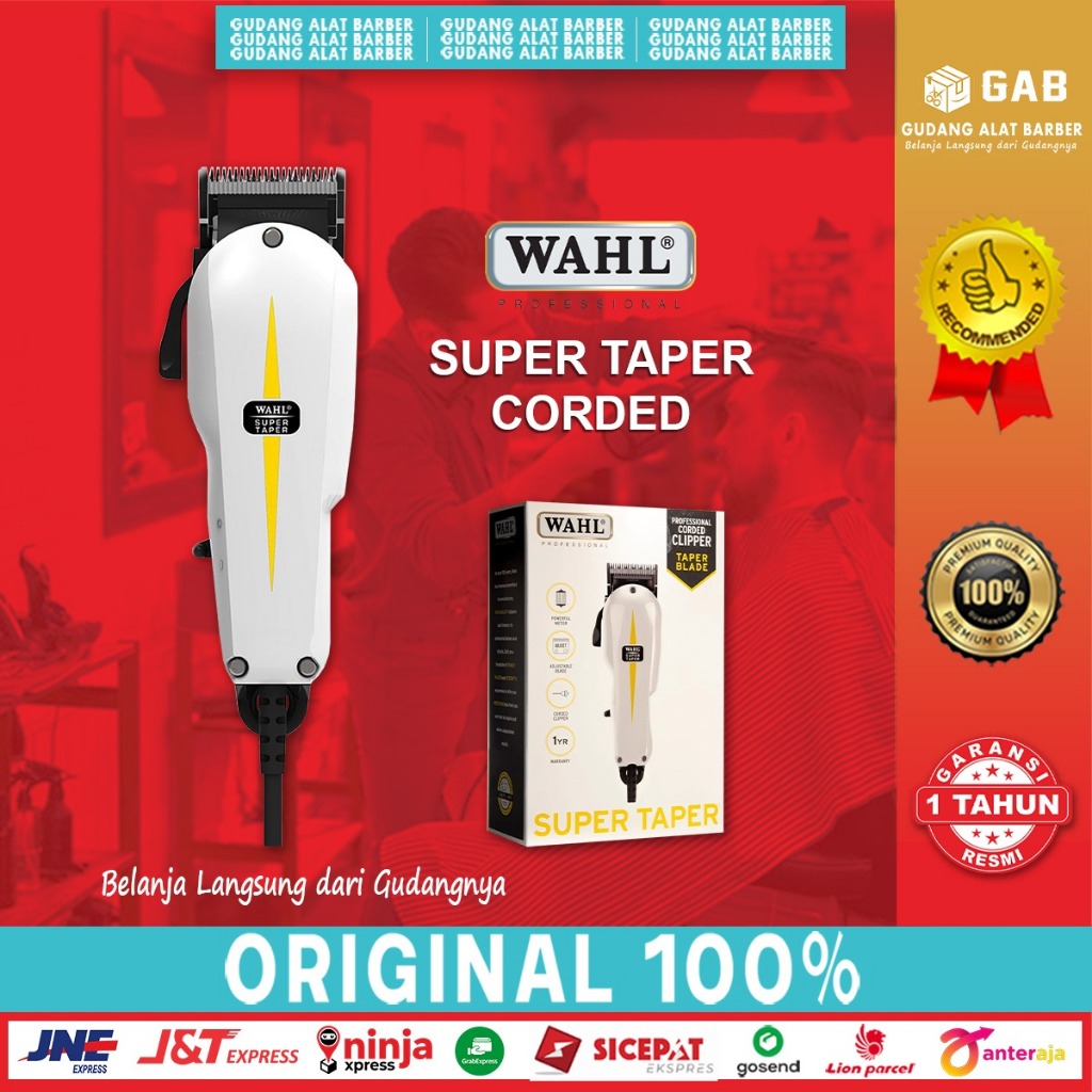 Jual Wahl Super Taper USA Clipper Corded Alat Cukur Elektrik Pangkas ...