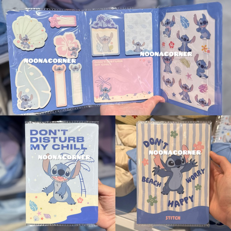 Jual Ohsome! x Disney ‼️ Sticky Notes Set Disney STITCH Beach Dream ...