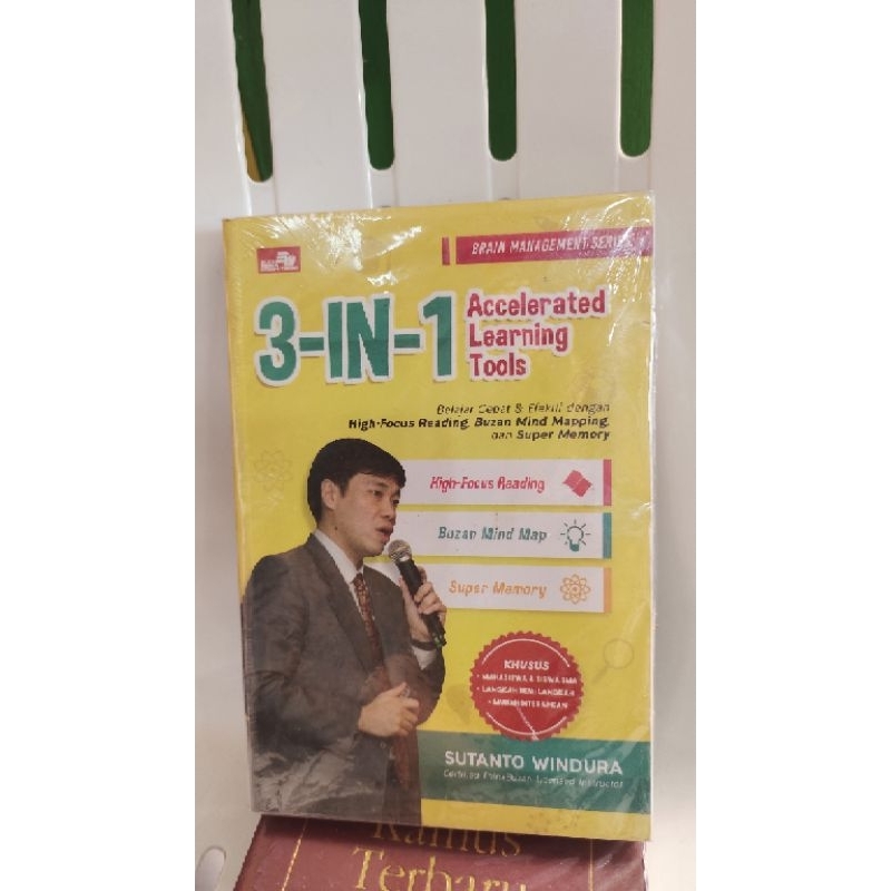 Jual buku 3 in 1 accelerated learning tools "belajar cepat & efektif dengan high - focus reading ...