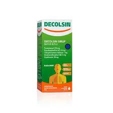 Jual Decolsin Syrup - Obat Batuk Dan Flu Meringankan Hidung Tersumbat ...