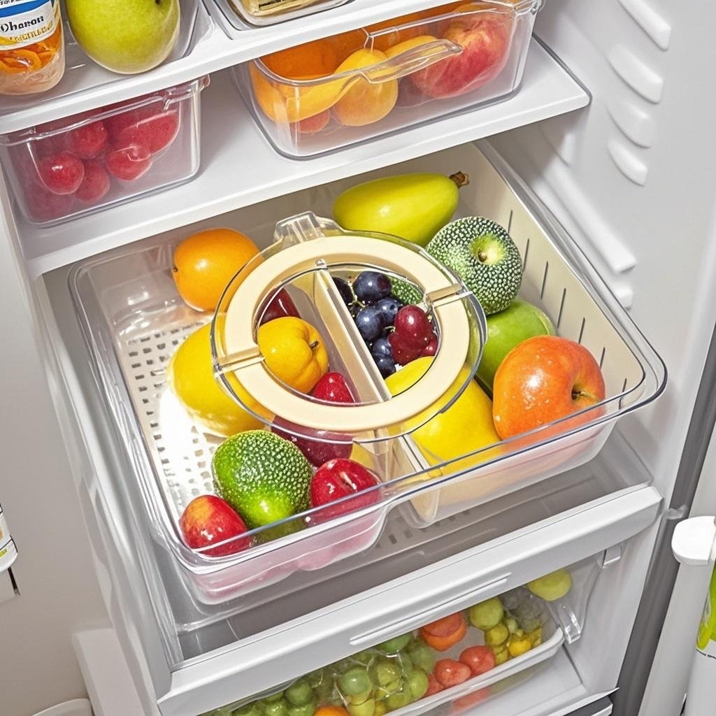 Jual Kotak Penyimpanan Kulkas Food Container Wadah Penyimpanan Sayur ...