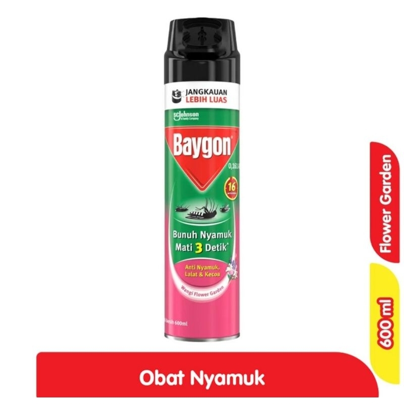 Jual BAYGON SPRAY FLOWER GARDEN (1X600ML) | Shopee Indonesia