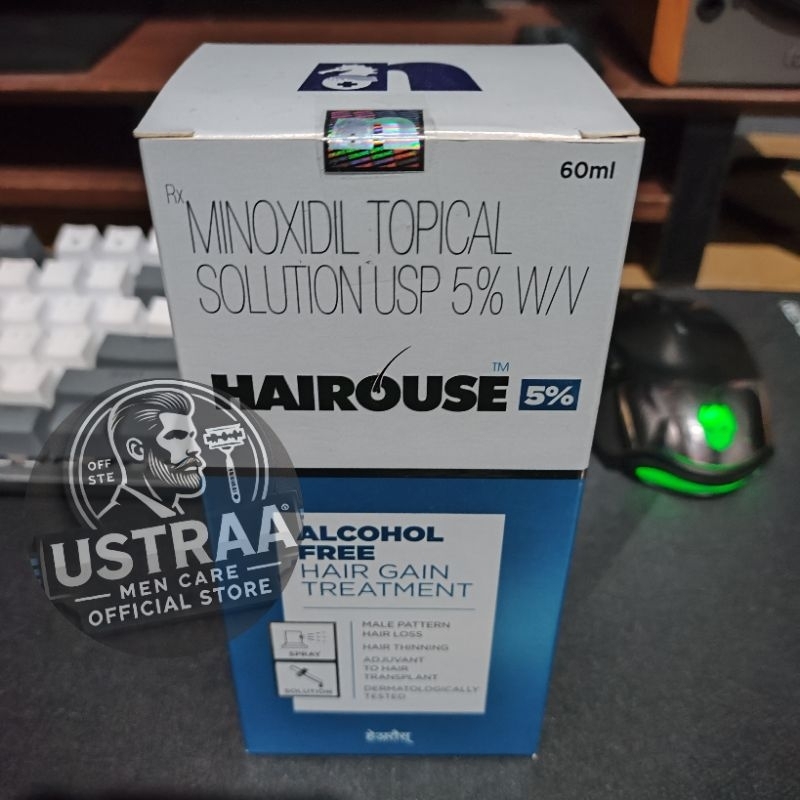 Jual HAIROUSE MINOXIDIL MINOX 60ML - Menumbuhkan Rambut dan Brewok ...