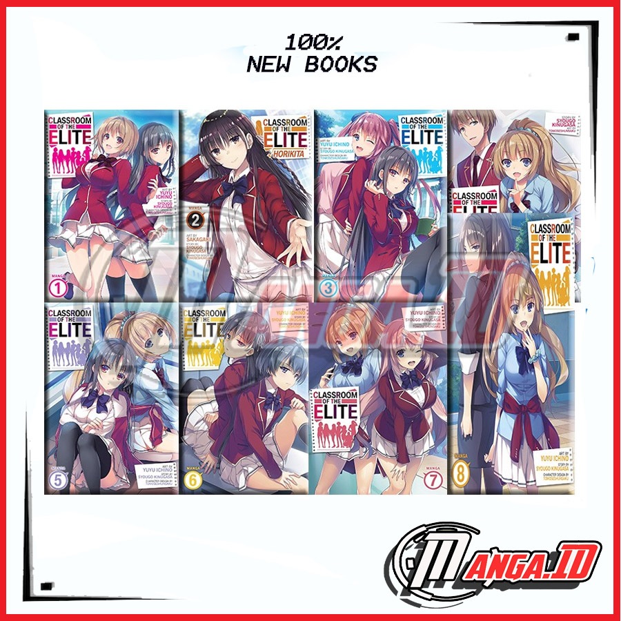 Jual Komik manga Classroom of the Elite 10 book series (english ...