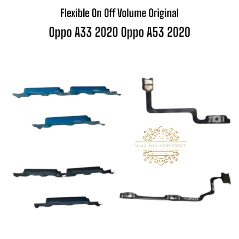 Jual Flexible + Tombol Luar On Off + Volume Oppo A33 2020 Oppo A53 2020 Satu Set Originall ...