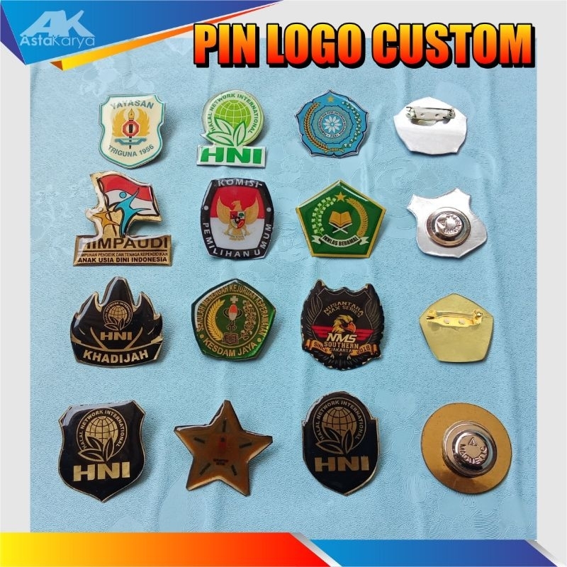 Jual Pin Logo custom | Shopee Indonesia