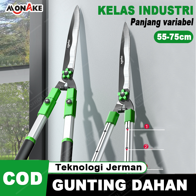 Jual Gunting Potong Rumput 55cm-75cm （COD）/ Gunting Dahan Alat Pemotong ...