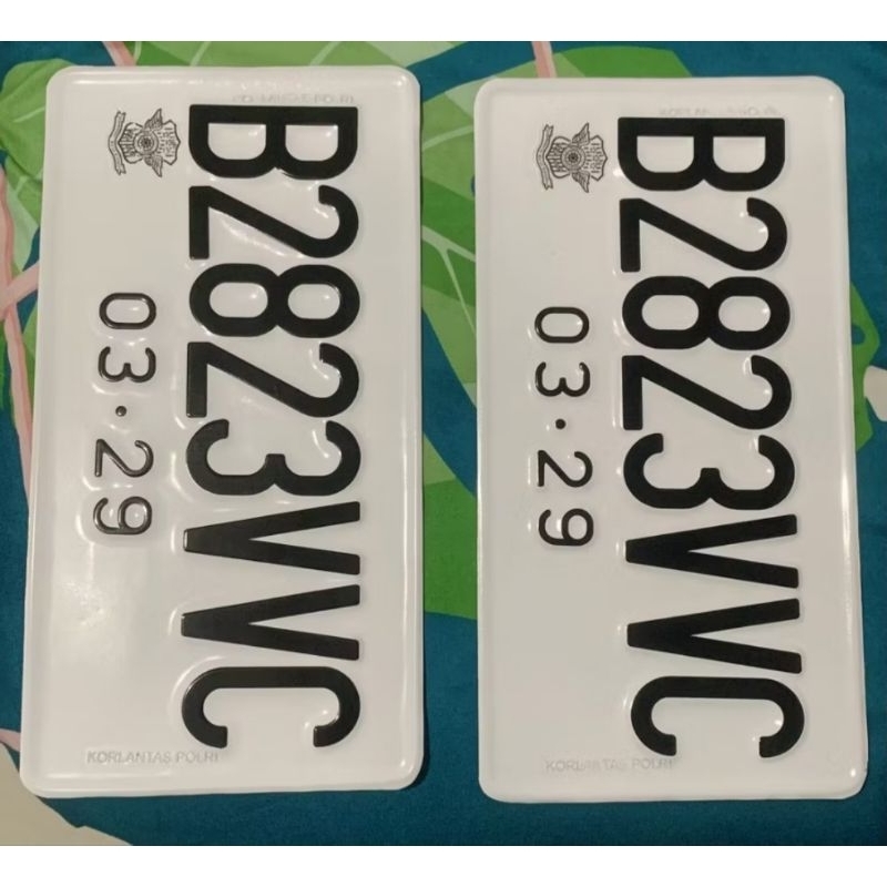 Jual CUSTOM PLAT JDM HARGA 1 PCS (SATUAN) | Shopee Indonesia