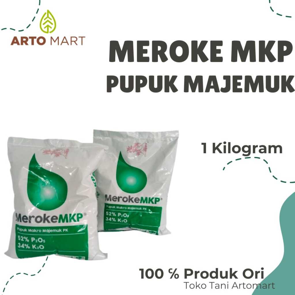 Jual Pupuk MKP Meroke 1kg - Pupuk Kristal Putih Bersih untuk Tanaman ...